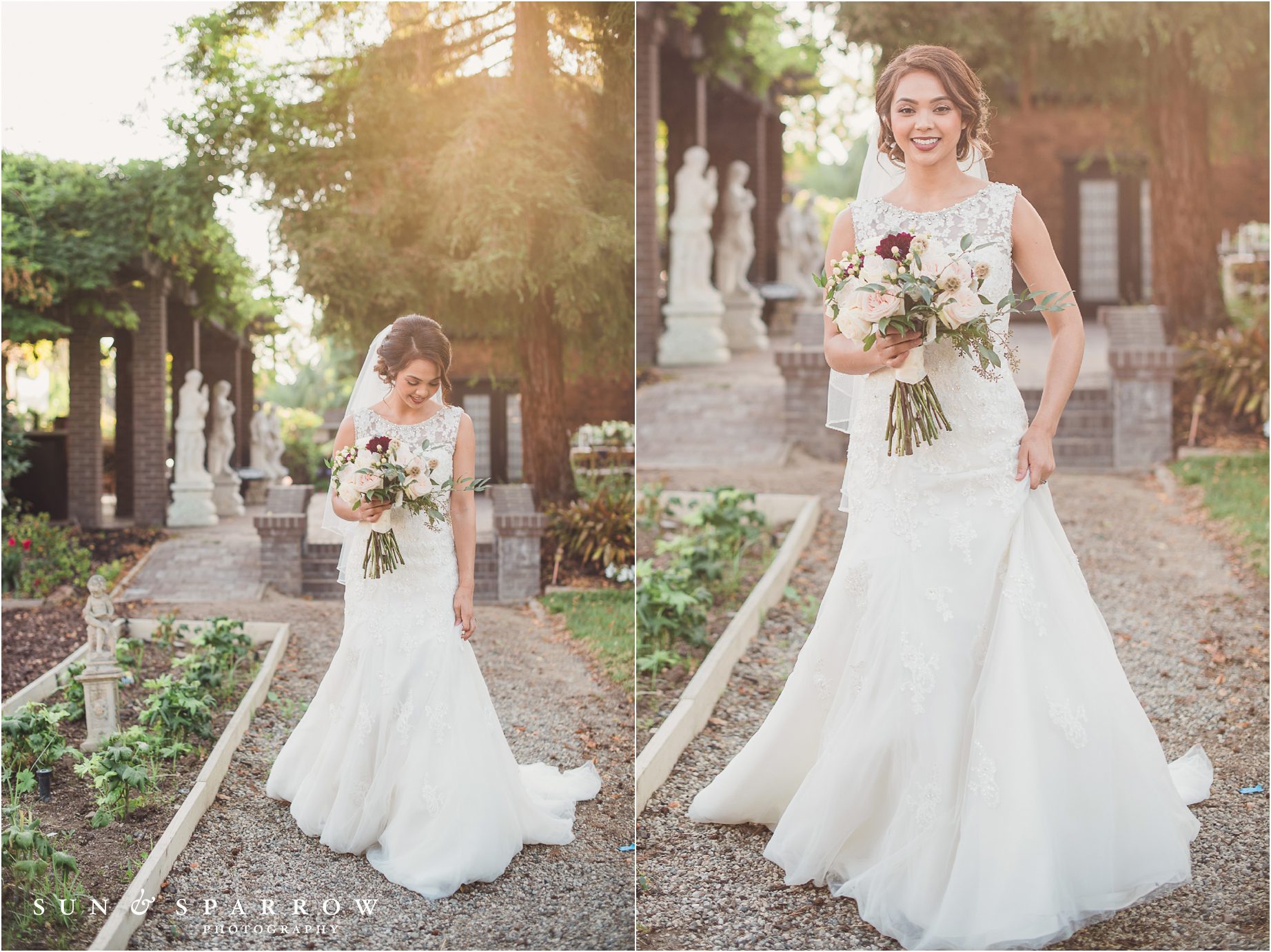 Romantic Wedding inspiration at Bixby Knolls Manor » Sun & Sparrow ...