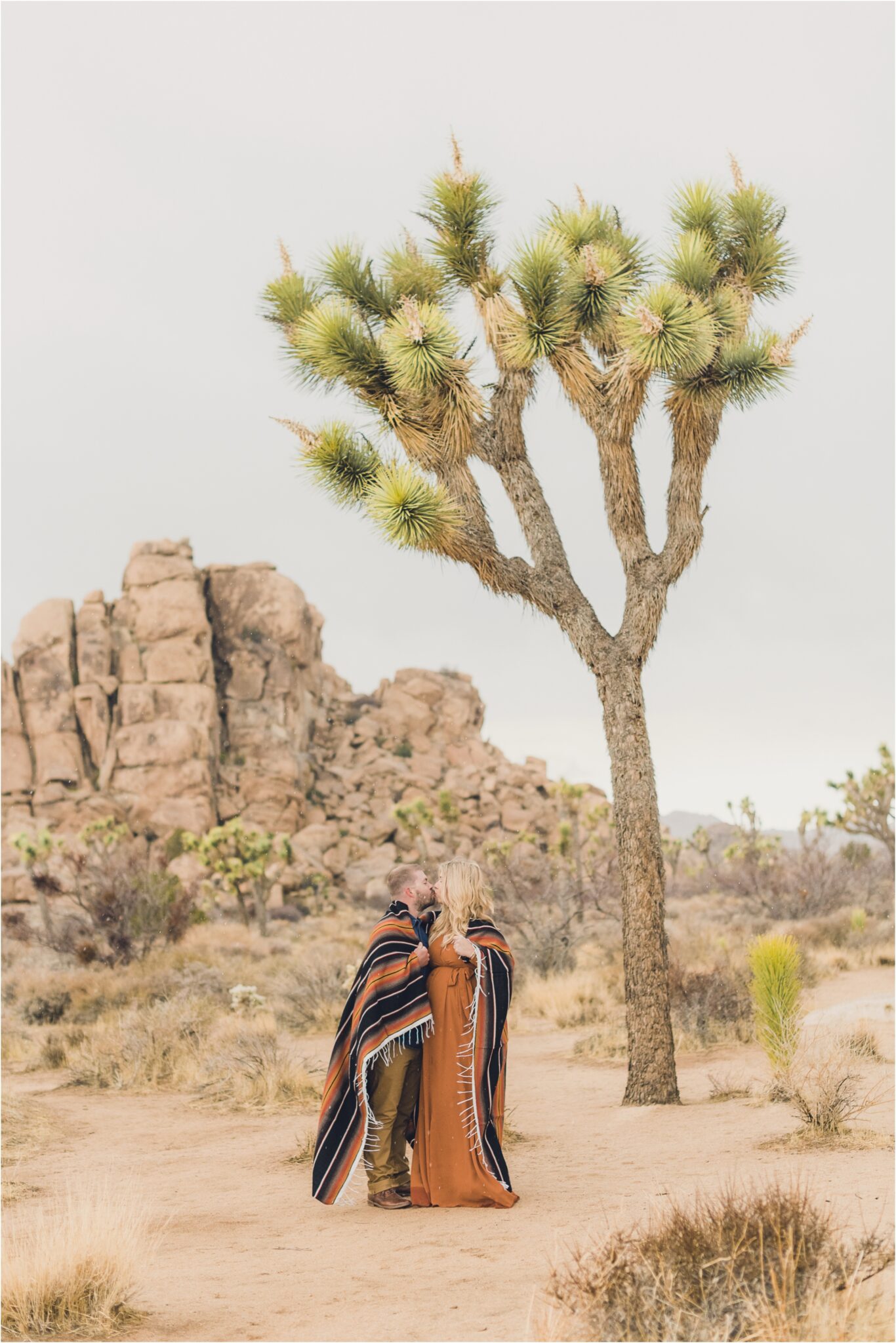 Dreamy Joshua Tree Maternity Session || Mark & Michelle