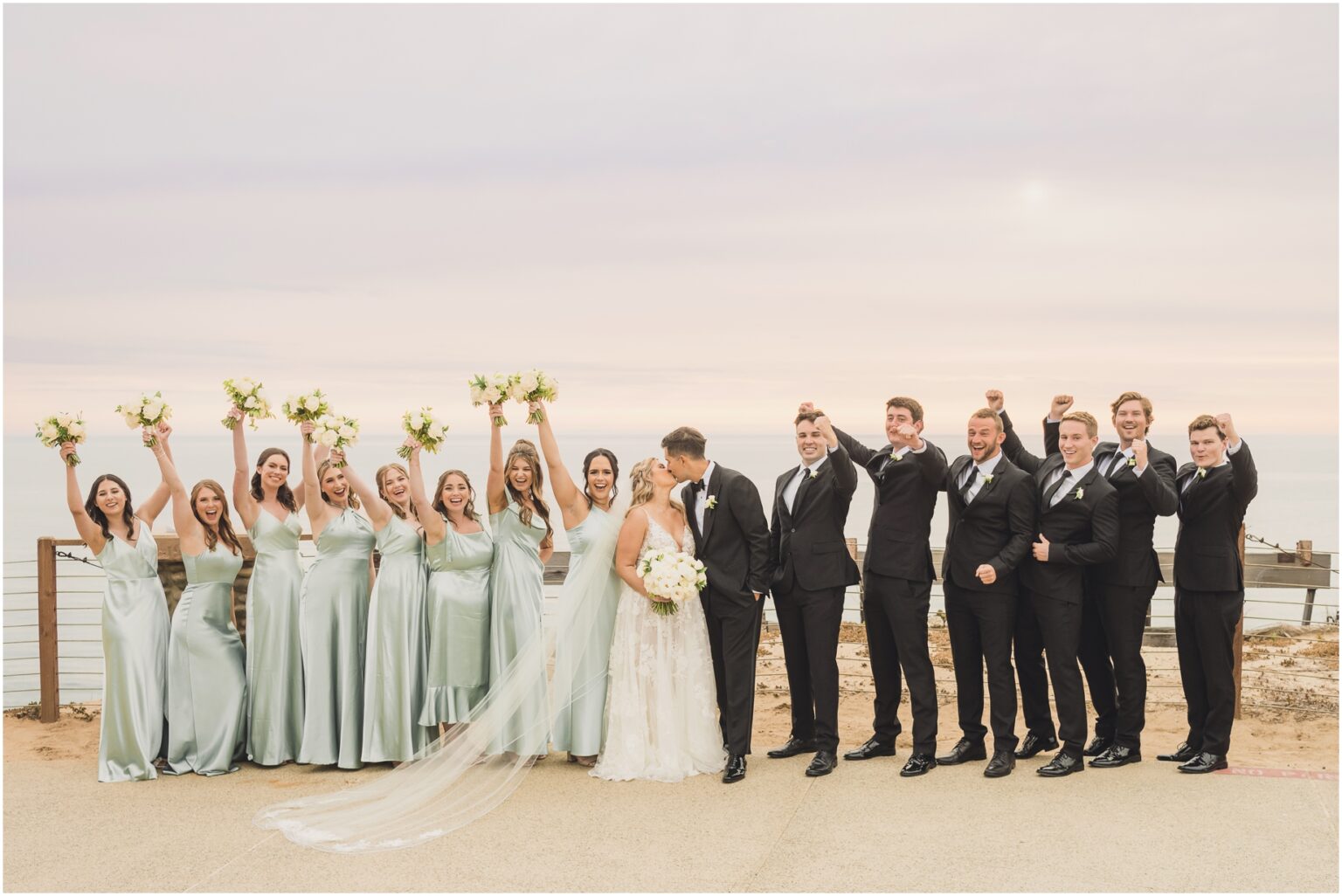 Katie and Ethan's Modern Coastal Wedding at Alila Marea